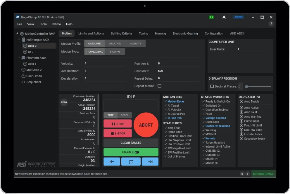 RSI - Motion Control Software & Automation
